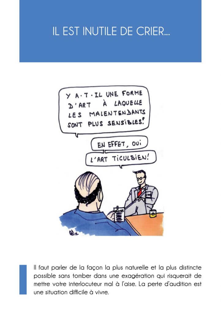 Parler à une personne malentendante – Surdi 59